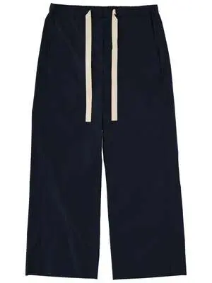 Max Mara Silver Cotton Pants