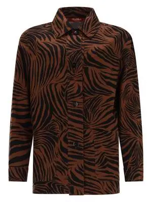 Max Mara Panino Cotton-linen Shirt