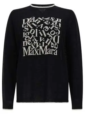 Max Mara Sleek Linen Sweater At Tore