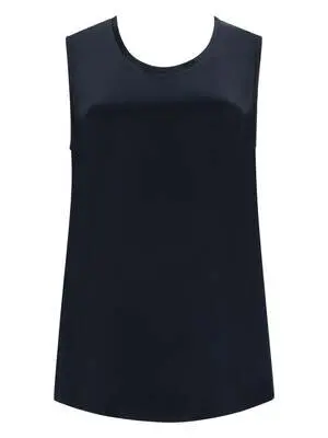 Max Mara Smocked Top - Blue