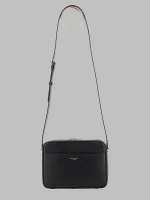 Saint Laurent Camera Mini Leather Crossbody Handbag 16 X 21 X 6 Cm