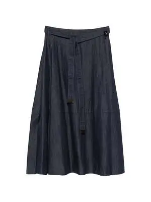 Max Mara Cotton Denim Skirt