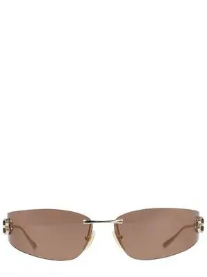 Balenciaga D-frame Sunglasses - Brown
