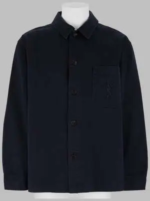 Saint Laurent Cotton Overshirt "cassandra