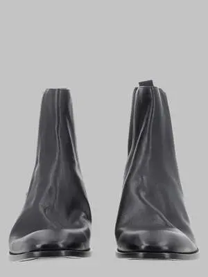 Saint Laurent Calfskin Chelsea Boots