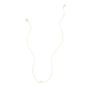 STARFISH PROJECT Radiant Cross Necklace - Gold
