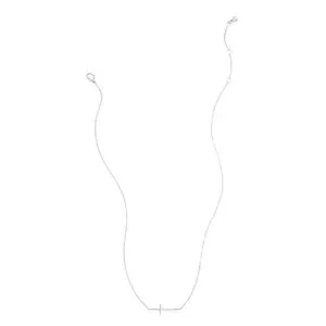 STARFISH PROJECT Radiant Cross Necklace - Silver