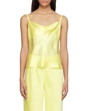 Vince Satin Cowl Neck Camisole