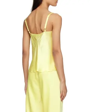 Vince Satin Cowl Neck Camisole