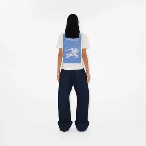 Burberry Equestrian Knight Cotton T-shirt