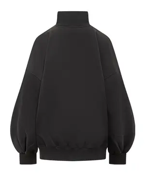 MSGM Zip Detailed Sweatshirt