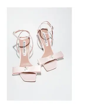 Acne Studios Studded Bow-detail Sandals