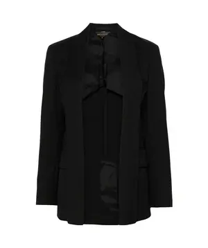Comme Des Garçons Wool Shawl-lapels Blazer