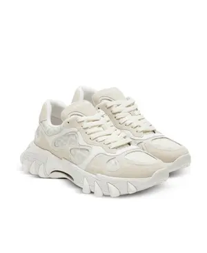 Balmain B-east Monogrammed Trainers