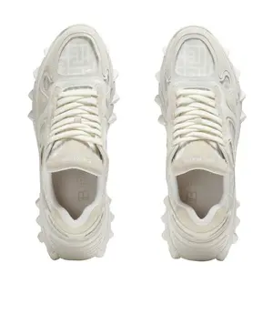 Balmain B-east Monogrammed Trainers