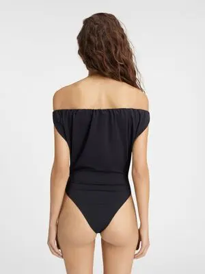 Jacquemus Ruched One-piece Swimsuit
