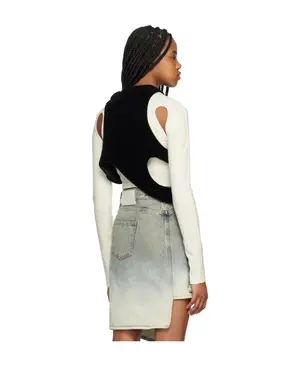 Off-White Exact Opposite Cotton Vest