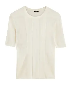 JOSEPH Ribbed-knit T-shirt