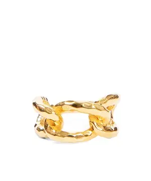 JIL SANDER Chain-link Ring - Gold