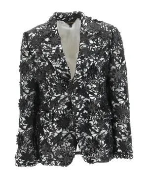 Comme Des Garçons Single-breasted Tailored Blazer