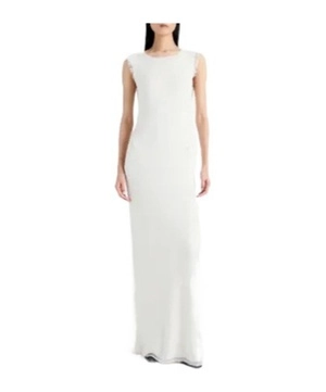 Proenza Schouler Open-back Bouclé Maxi Dress