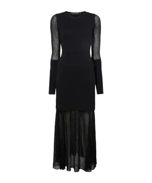 Proenza Schouler Semi-sheer Knit Maxi Dress