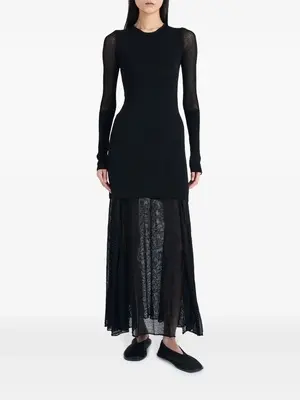 Proenza Schouler Semi-sheer Knit Maxi Dress