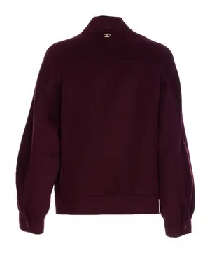 TWINSET Doubled Bomber Jacket