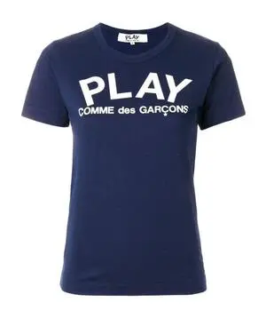 Play Comme Des Garcon Slim Fit Logo T-shirt