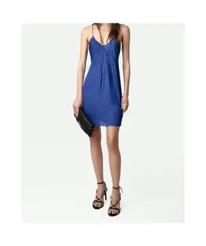 Zadig&Voltaire Rayonna Satin Mini Dress