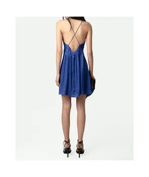 Zadig&Voltaire Rayonna Satin Mini Dress