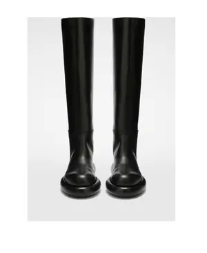 JIL SANDER Knee-high Flat Boots