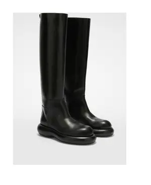 JIL SANDER Knee-high Flat Boots
