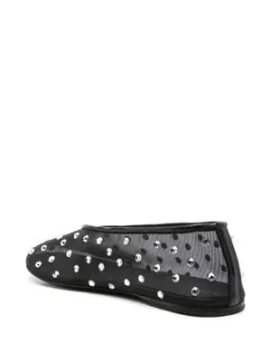 Khaite The Marcy Embellished Ballet Flats