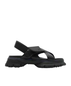 Burberry Pebbled Leather Sandals