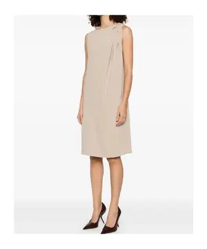 P.a.r.o.s.h Spiral Pleated Dress
