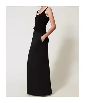 TWINSET Cotton Maxi Skirt