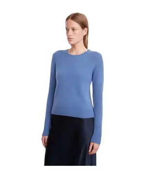 Vince Long-sleeved Knitted Crewneck Jumper