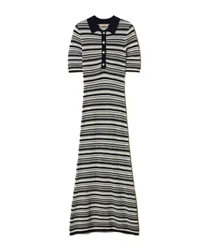 TWINSET Short-sleeved Striped Dress