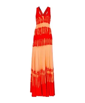 Proenza Schouler Tie-dye Print Knitted Dress