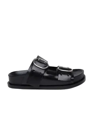 JIL SANDER Buckle-fastened Slip-on Sandals
