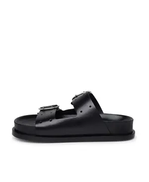 JIL SANDER Buckle-fastened Slip-on Sandals