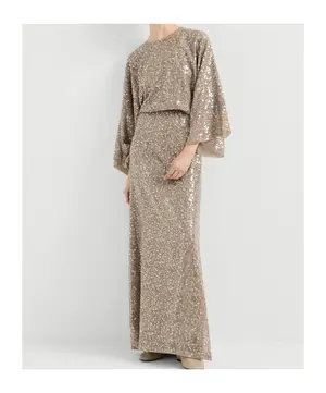 Brunello Cucinelli Sequin-embellished Maxi Dress