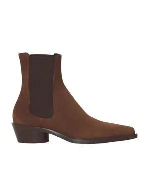 Proenza Schouler Pointed Toe Chelsea Boots - Brown