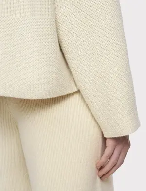 JOSEPH Ribbed Button Cardigan