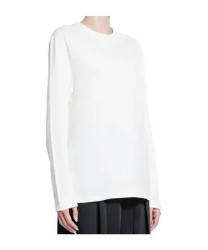 JIL SANDER Logo Printed Long-sleeved T-shirt