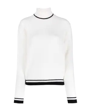 MSGM High Neck Long-sleeved Jumper