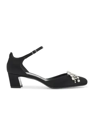 JIMMY CHOO 45mm Crystal-embellished Pumps