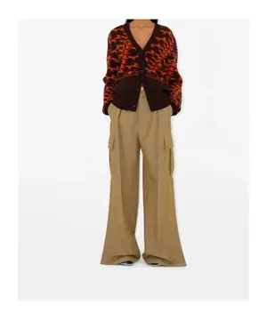 Burberry Fox Wool Cardigan