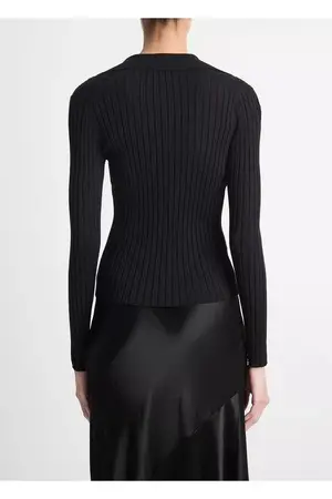 Vince Snap Polo Jumper